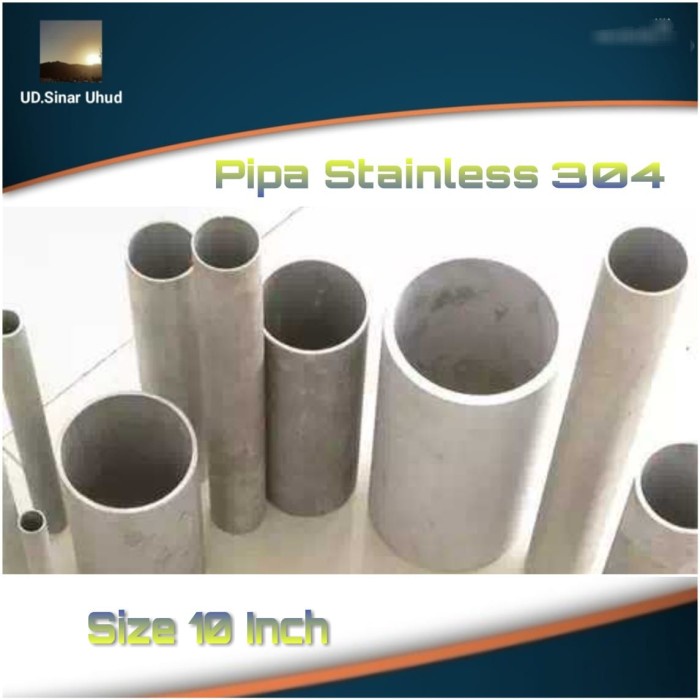 Jual Pipa Stainless 304 10 Inch Sch 40 Panjang 35cm | Shopee Indonesia