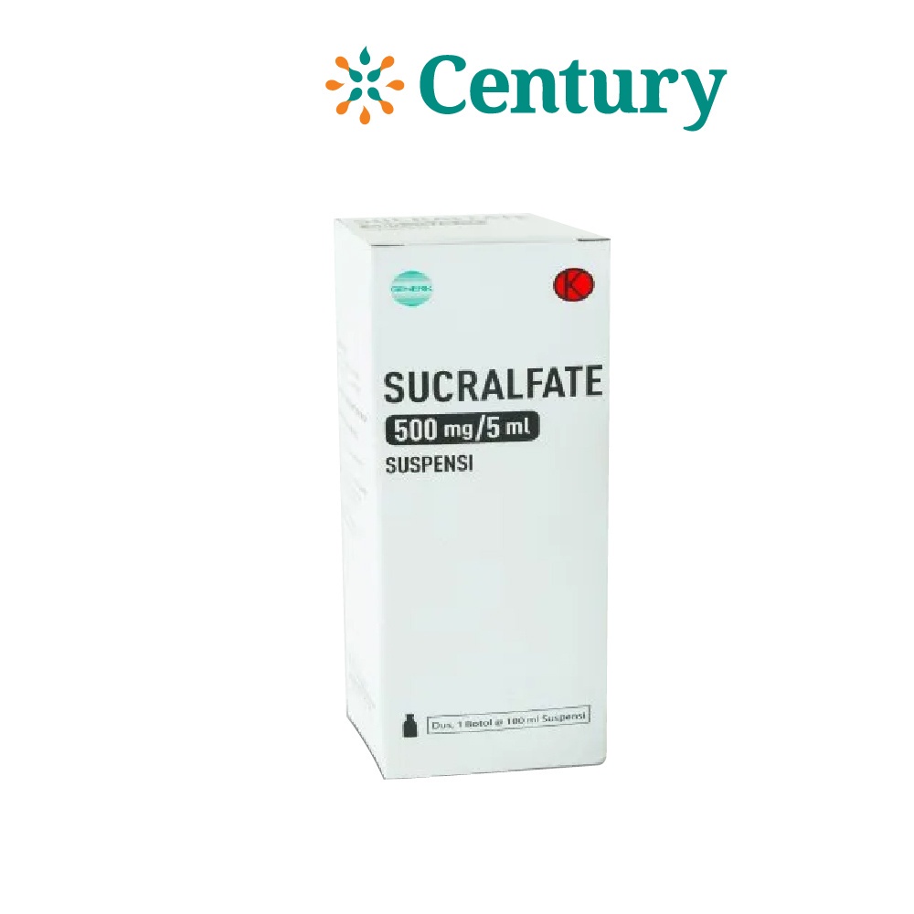 Jual SUCRALFATE 500MG/5M SUSPENSI 100ML / OBAT MAAG / OBAT SALURAN ...