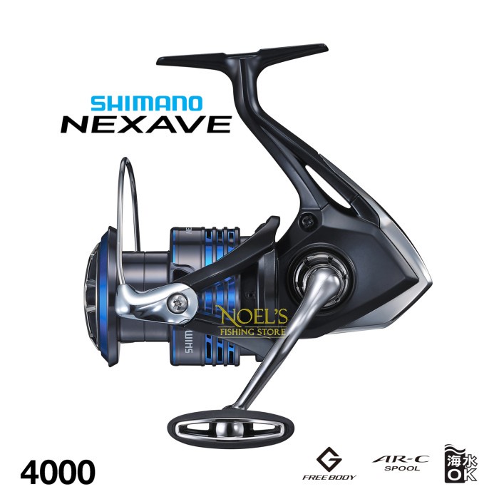 Jual Reel Shimano NEXAVE FI 1000 s/d 8000 HG Saltwater Pancing Spinning | Shopee Indonesia