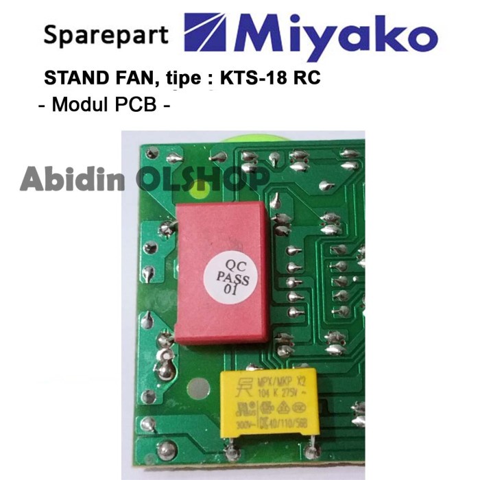 Jual Spare part kipas angin MIYAKO tipe 3 in 1 KST-18 RC - Modul PCB ...