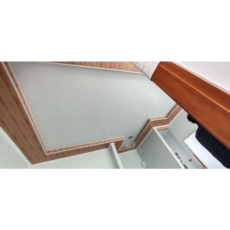 Jual Hjk list tembok pvc list profil pvc plafon pvc | Shopee Indonesia