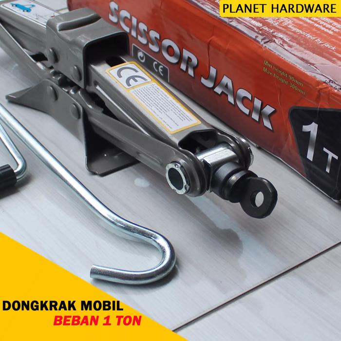 Jual Dongkrak Mobil 1 Ton Model Jembatan Ulir Besi | Shopee Indonesia