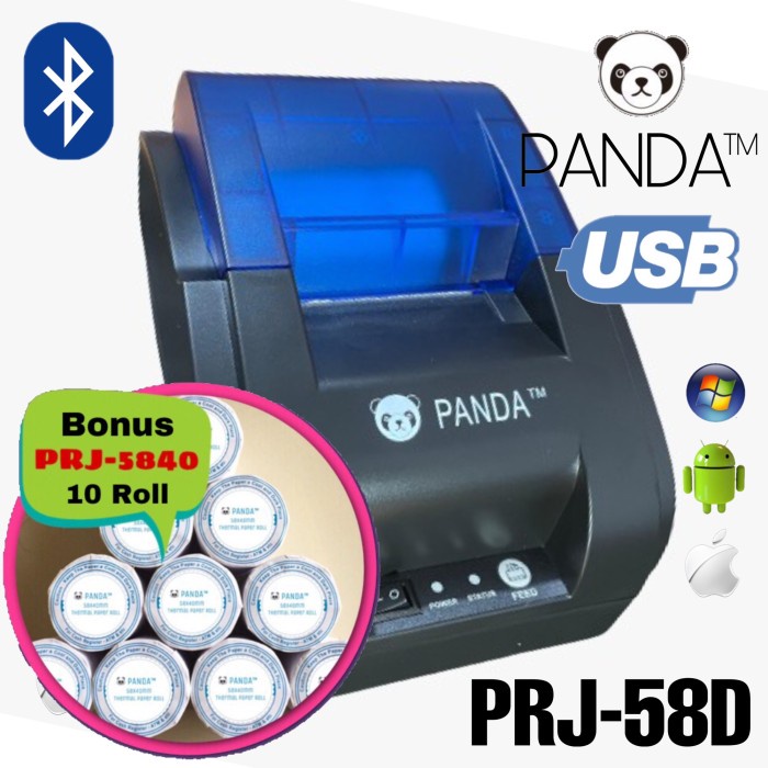 Jual Printer Kasir/Ppob Thermal 58Mm Panda Prj-58D Android (Usb ...