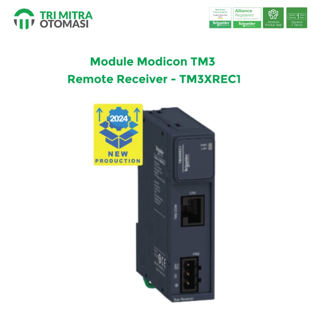 Jual Schneider Module Modicon TM3 Remote Receiver - TM3XREC1 | Shopee ...