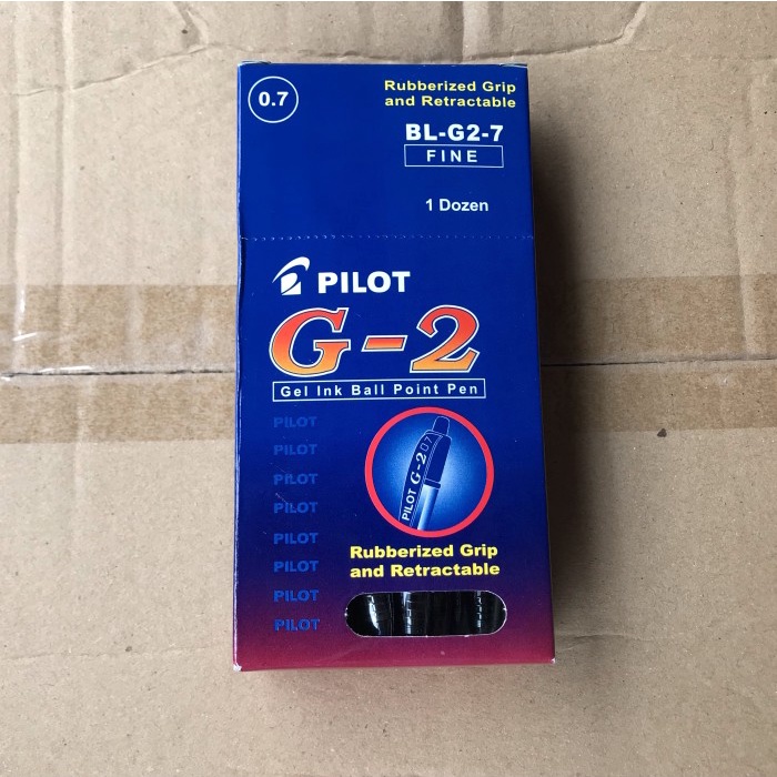 Jual Pulpen Pilot G2 / BL- G2 0.7 Original Japan LUSINAN | Shopee Indonesia