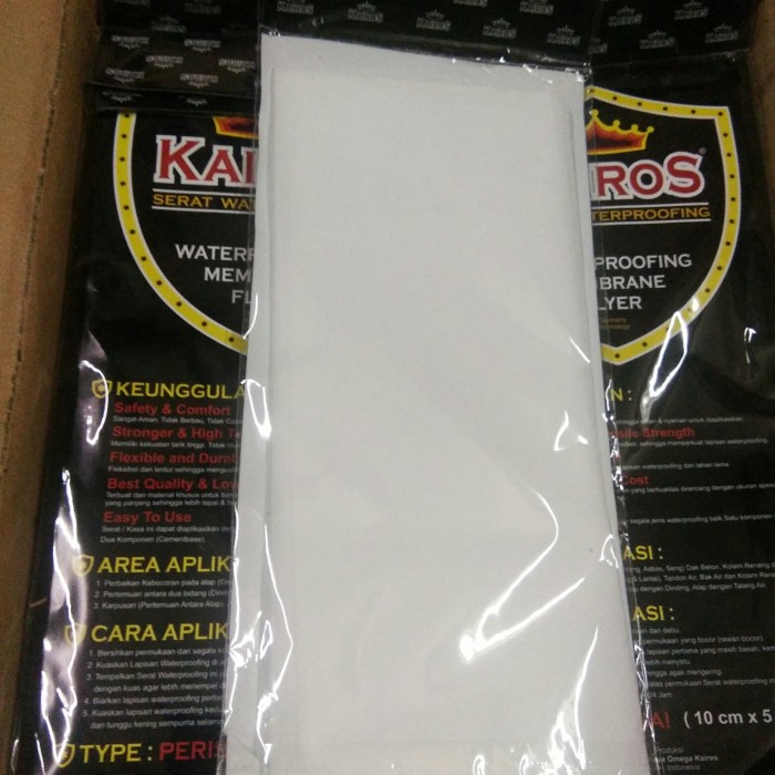 Jual Serat fiber tissu/kasa aquaproop/serat waterproofing (10 cm x 5 ...
