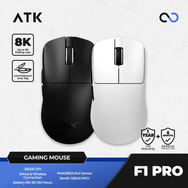 Jual VGN VXE ATK F1 PRO Blazing Sky 8K Wireless Light Weight Gaming ...