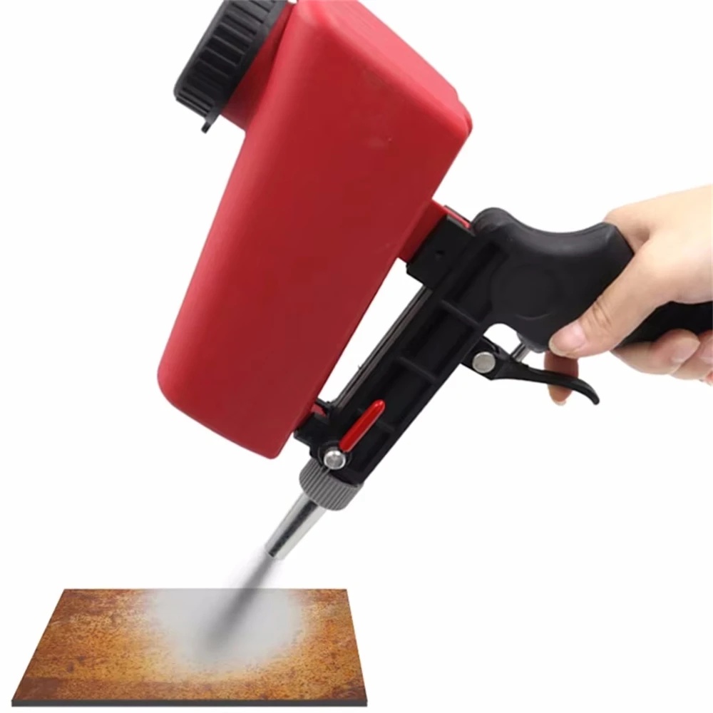 Jual 90psi Portable Gravity Sandblasting Gun Aluminium Pneumatic ...