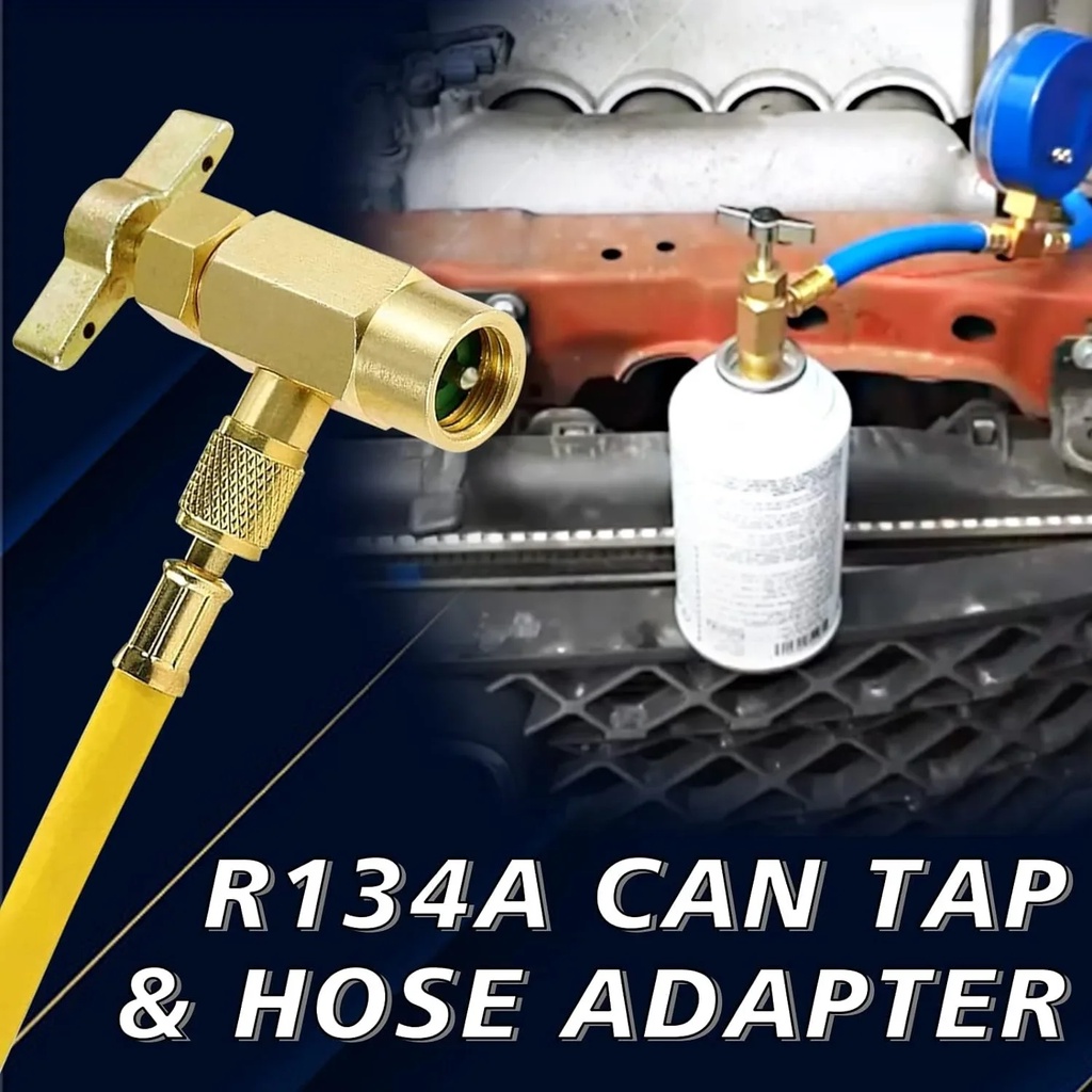 Jual R134A Can Tap Self-Sealing and Puncture Style Refrigerant Valves ...