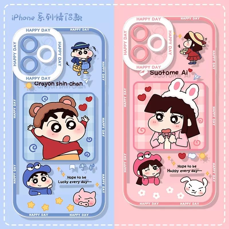 Jual Couple Soft Crayon Shin Chan Terbaru Casing Samsung A17 5G A07 A55 ...