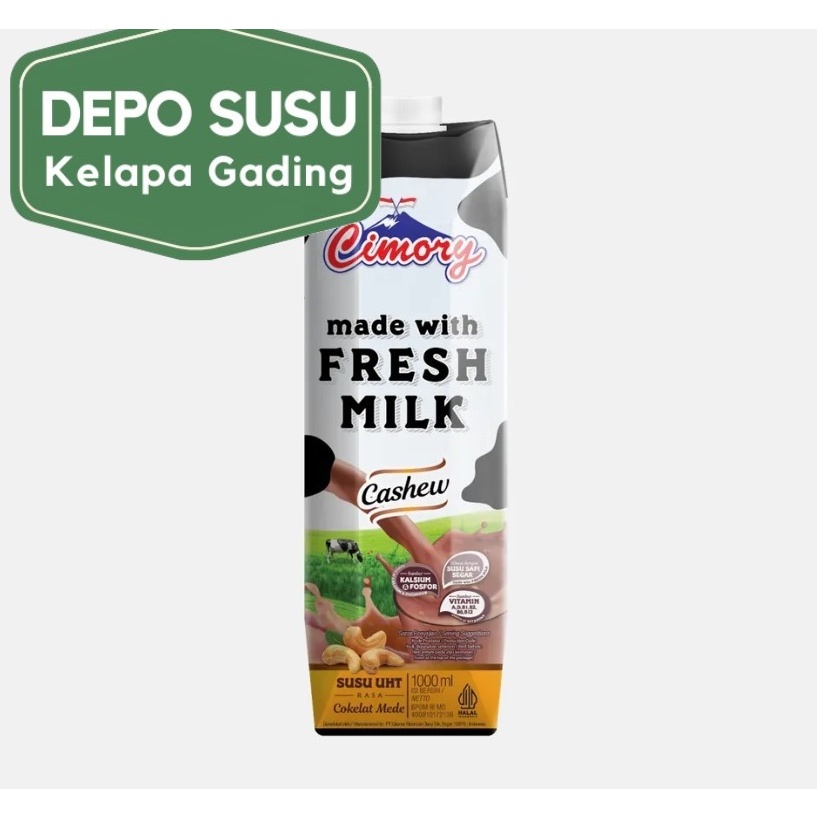 Jual Cimory Susu Segar 1 liter Chimory Fresh Milk Chimori Cimori Matcha ...