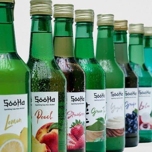 Jual Soju Halal Non Alkohol Sooha Minuman Korea Sparkling Water ...