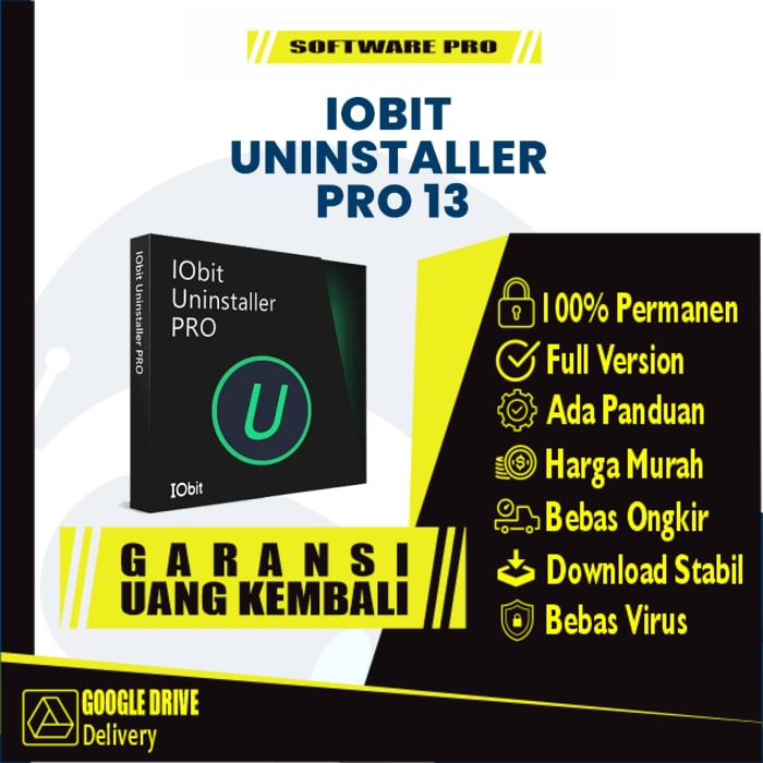 Jual ATAR (Win/Mac) IObit Uninstaller 13 Lisensi Win PRO LIFETIME ...