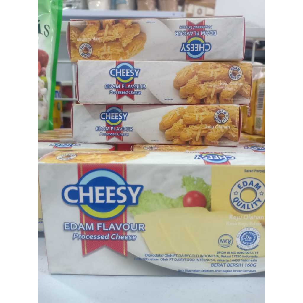Jual Cheesy Edam Flavour / Keju Rasa Edam 160 Gram | Shopee Indonesia