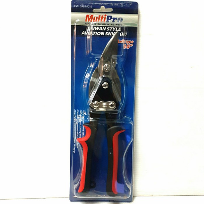 Jual Gunting Baja Ringan 10" MULTIPRO / Aviation Snips 10" Left Type ...