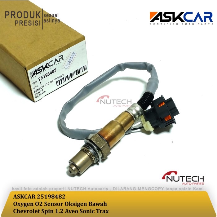 Jual Oxygen O2 Sensor Oksigen Bawah Chevrolet Spin 1.2 Aveo Sonic Trax ...