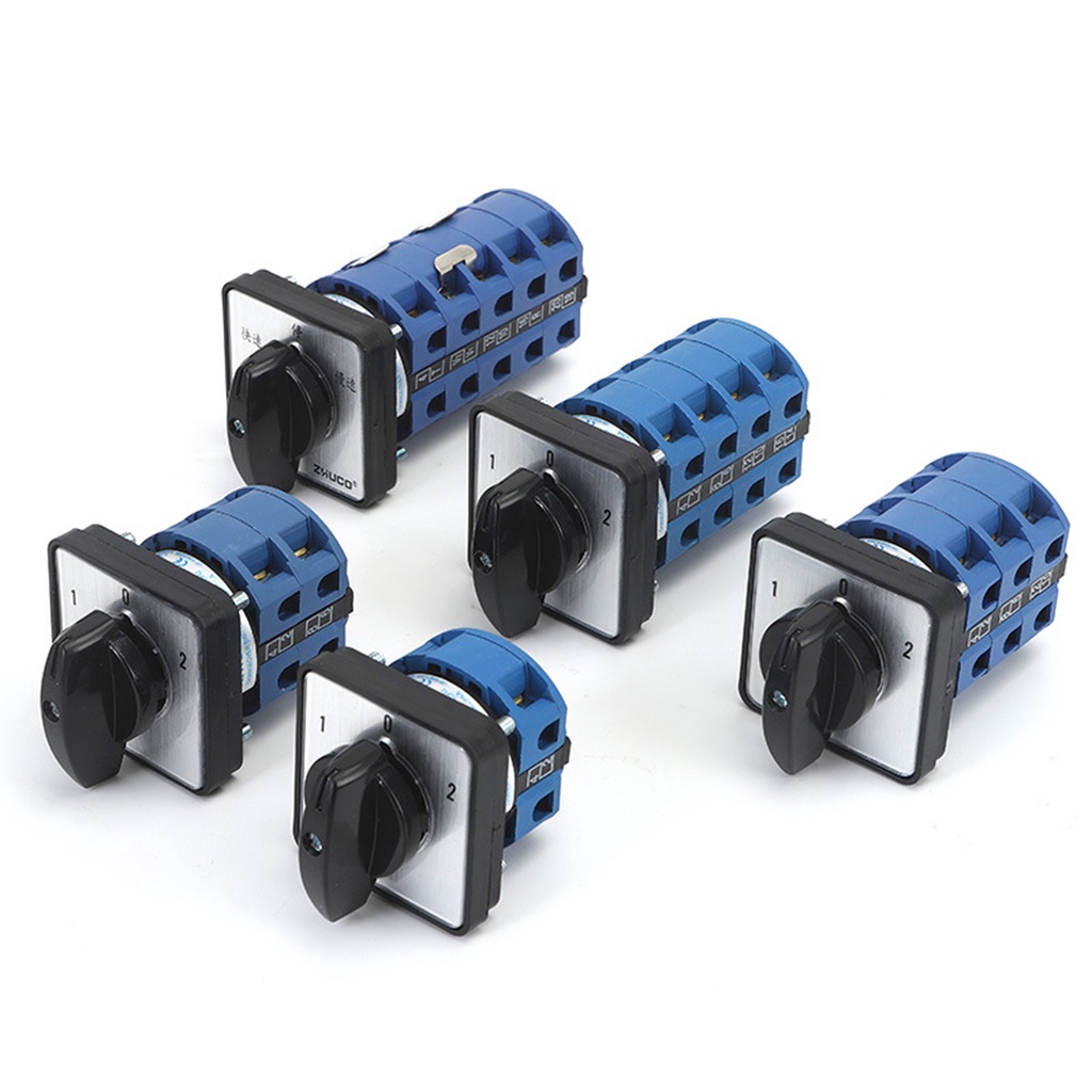 Jual SALE 48x48MM Panel 3Position 1-0-2 Universal Changeover Switch ...