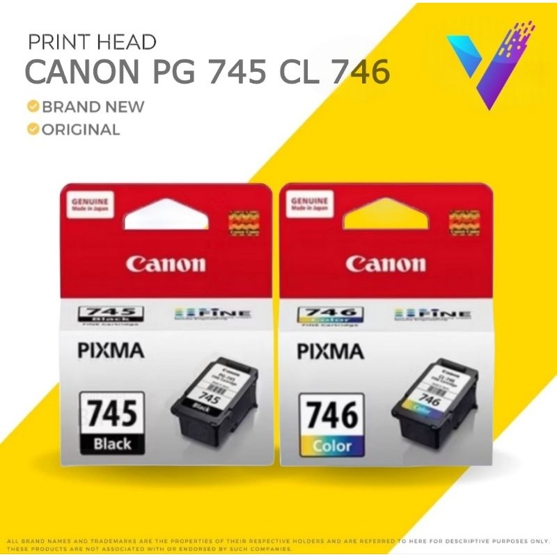 Jual Part Catridge Tinta Canon Cl-746 Color For Mg2570S, Tr4570S ...