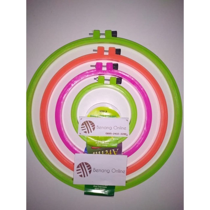 Jual [BestSeller] Pembidangan kayu/Embroidery Hoop/midangan/pemidangan ...