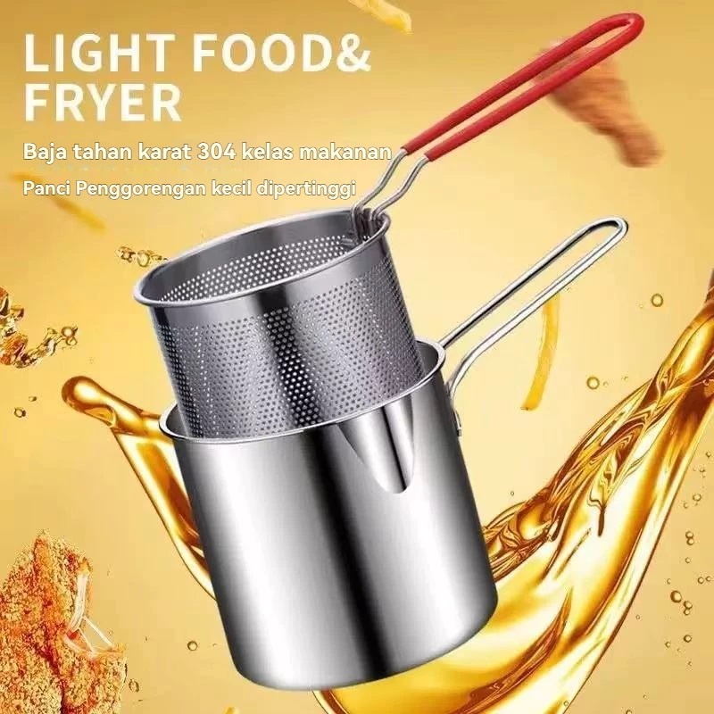 Jual Set Panci Penggorengan Dalam Stainless Steel Chromed 4 In 1 ...