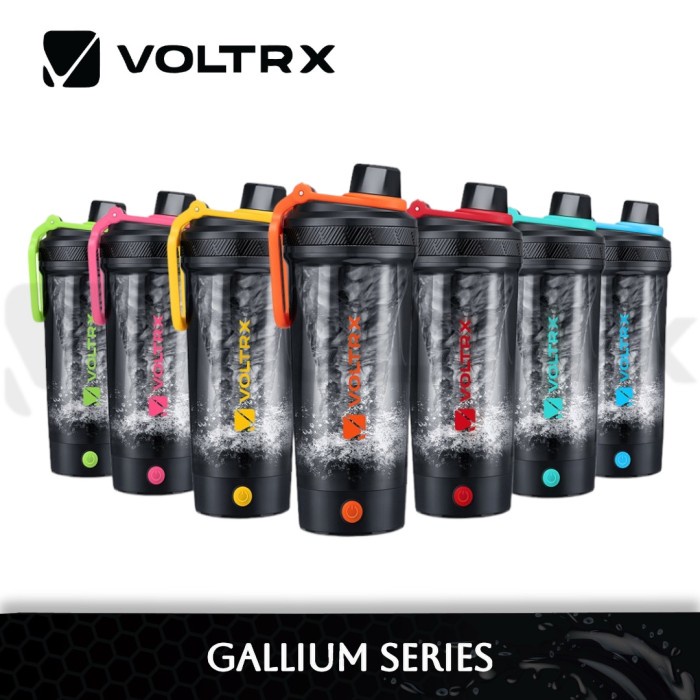 Jual VOLTRX Gallium Electric Protein Shaker Mixer Bottle Botol 600ml ...
