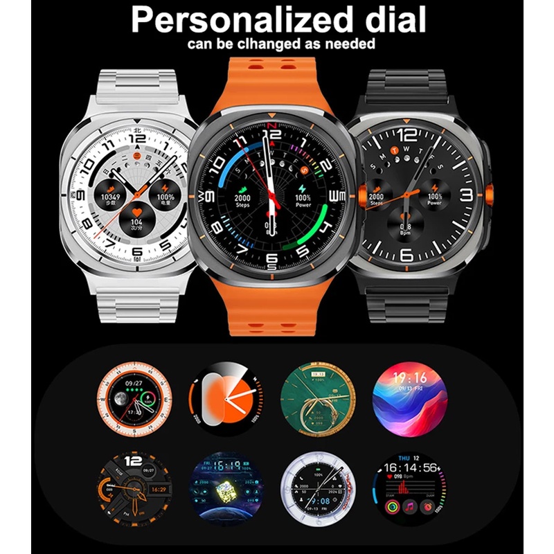 Jual Ultra Smart Watch Men Women 200W Hd Video Call Smartwatch 4G/5G Sim Card Gps Map Wifi ...