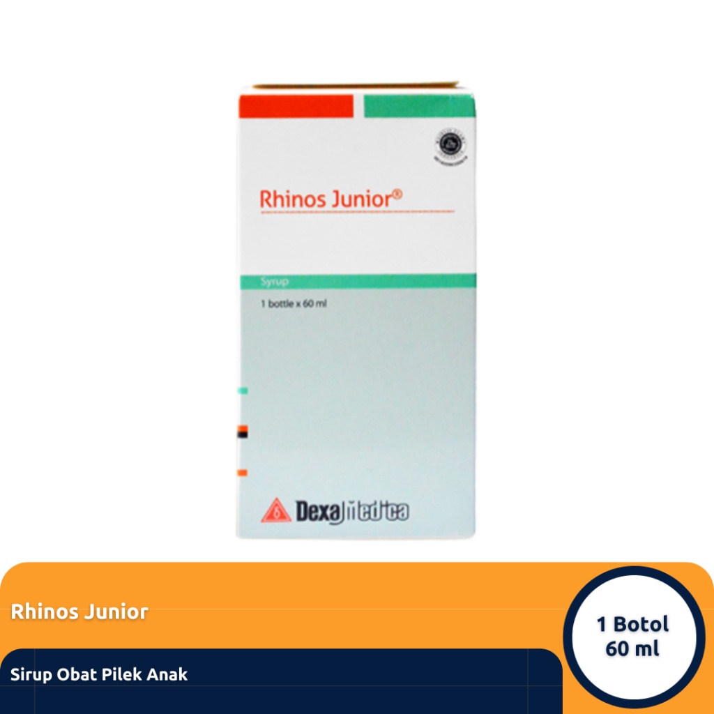 Jual Rhinos Neo Drop 10 ml/Rhinos Junior Sirup 60 ml Obat Pilek Anak ...