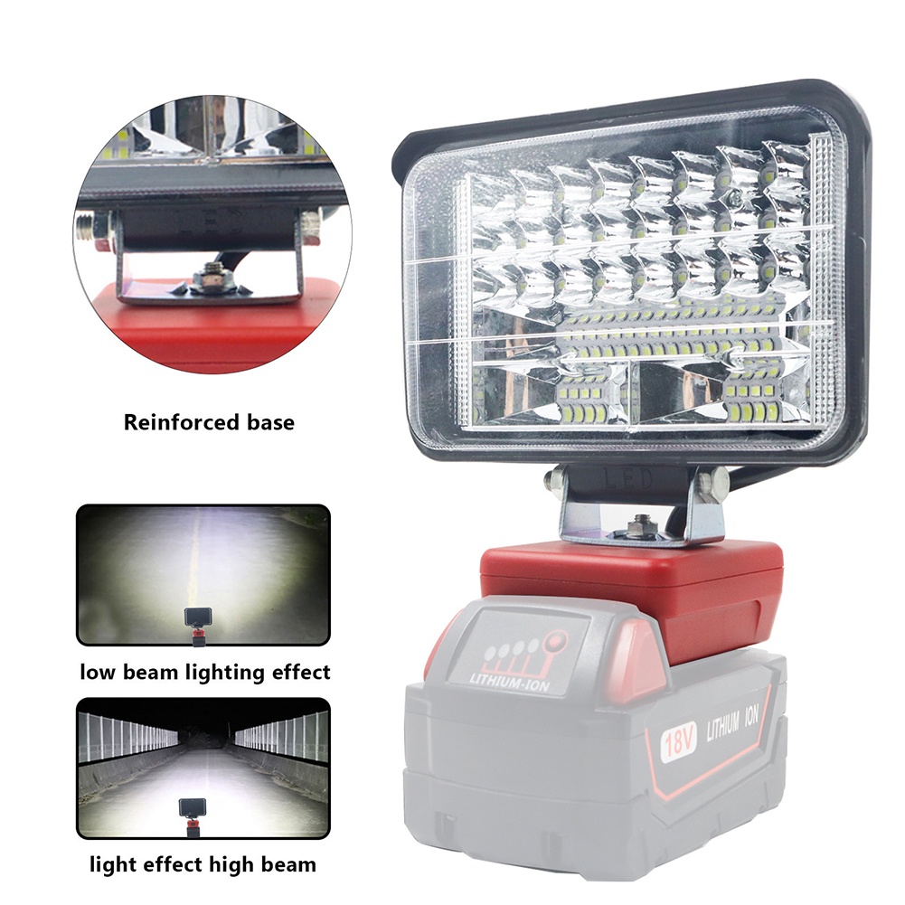 Jual 3 Inch Electric Torch Spotlight 18 LED Emergency Lights Portable ...