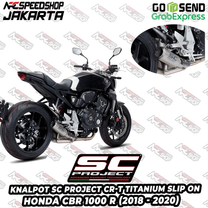 Jual Knalpot SC Project Exhaust CR-T Titanium CB1000R NEO SPORT CAFE ...