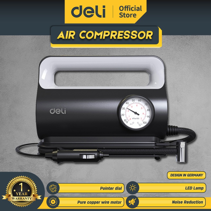 Jual Deli Tools / Deli Pompa Angin Digital / Air Compressore 100W ...