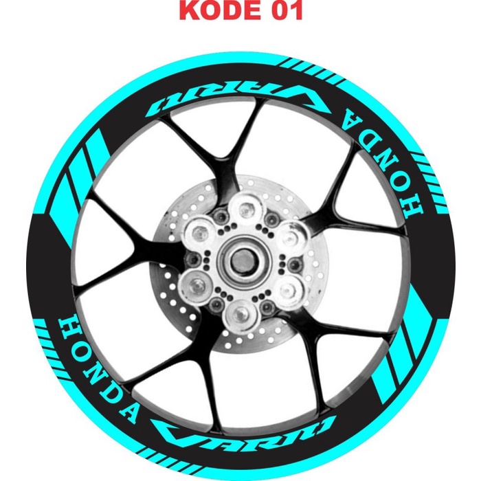 Jual Sticker cutting lis pelk pcx lis velg HONDA ALL VARIO semua type ...