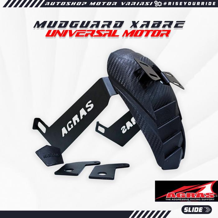 Jual PREMIUM [SHARK POWER] Mudguard XABRE NINJA 250 ZX25R Karpet ...