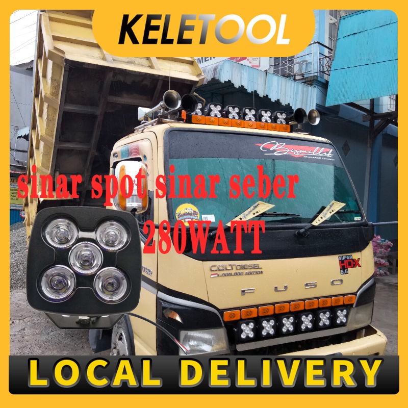 Jual Lampu Tembak Sorot Truk Off Road Lampu Sorot Led Tembak 280W ...