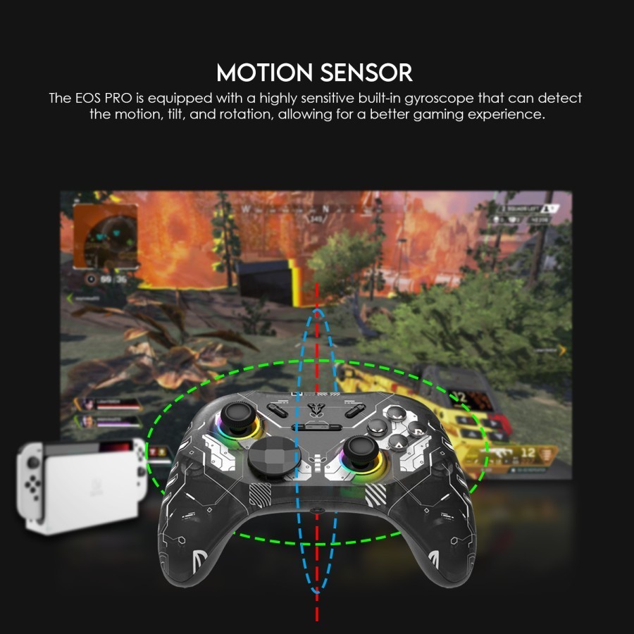Jual Fantech WGP15 WGP-15 EOS PRO Multi Platform Wireless Gamepad -new ...