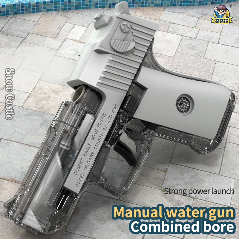 Jual Desert Eagle pistol Children Manual Water Gun Portable Summer ...