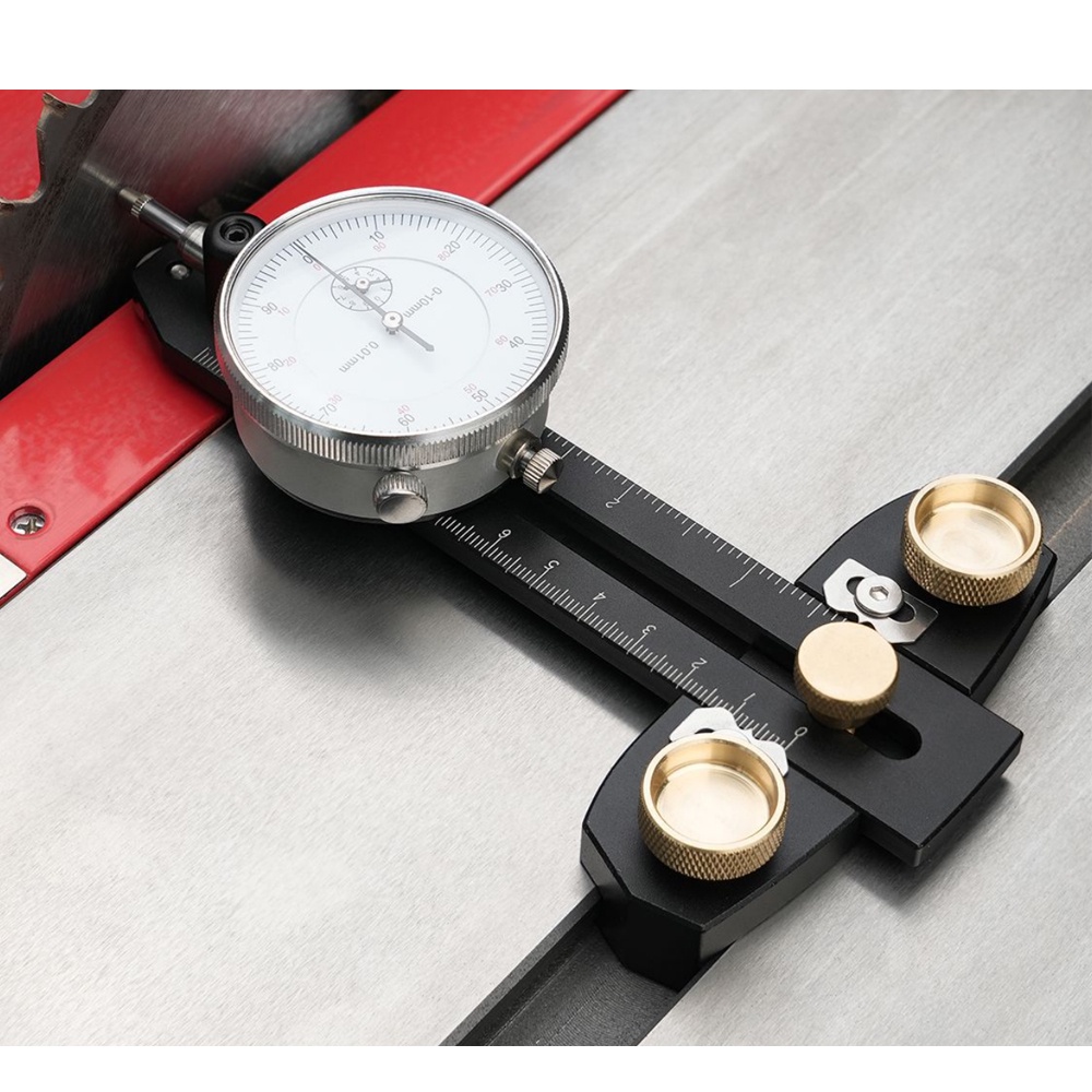 Jual NEW Table Saw Dial Indicator Blade Parallelism Correction Aluminum ...