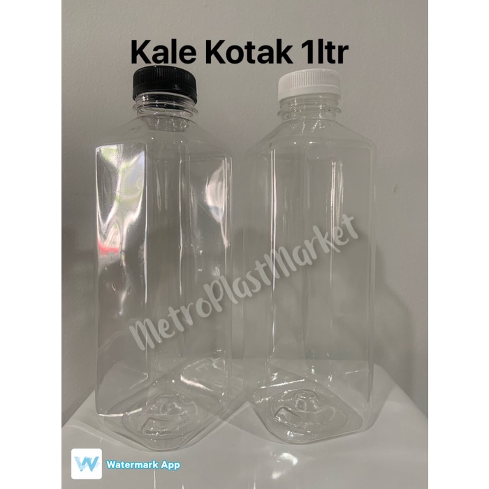 Jual (Expert) botol kick 1 liter KOTAK botol kale 1000ml KOTAK botol ...