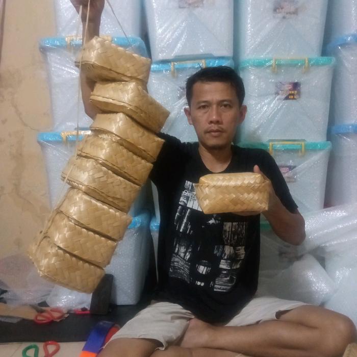 Jual ada- Paket Usaha Pipiti Wadah Nasi Jadul/Wakul Hajat Bambu 40 PCS ...