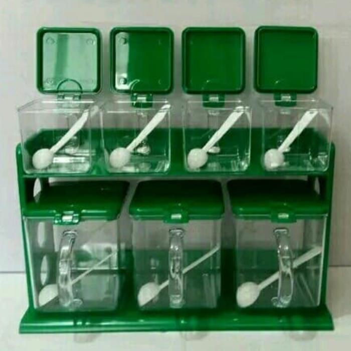 Jual ada- TEMPAT BUMBU / KITCHEN SET NAGATA 756E / RAK BUMBU SERBAGUNA ...