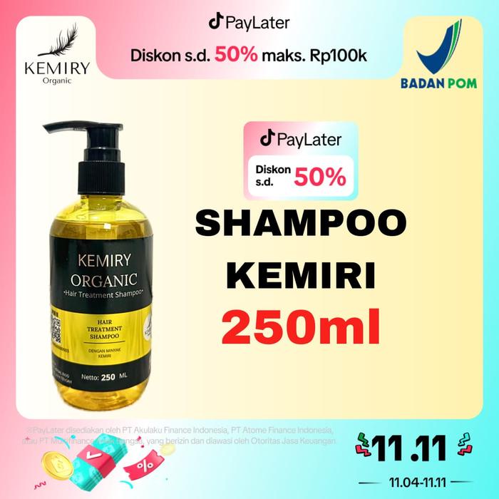 Jual Kemiry Organic Shampoo Hair Treatment Kemiri Penumbuh Rambut ...