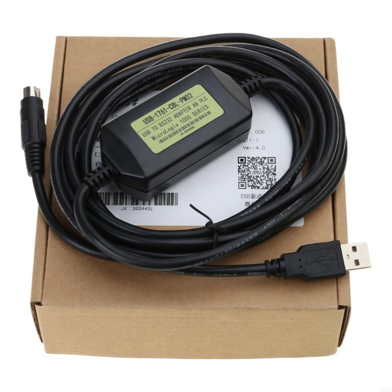 Jual NEW T5EA USB PLC Programming Cable For Allen Bradley Micrologix ...