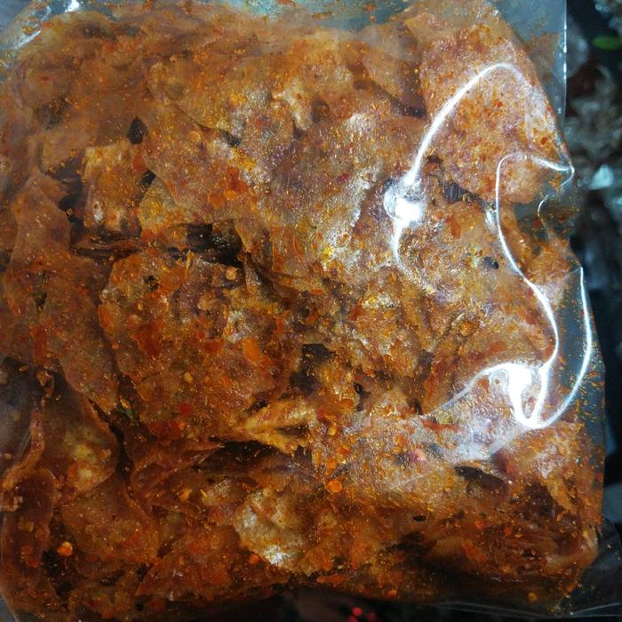 Jual VH576 Kripik kaca viral/ kripca pedas Daun jeruk 250gr khas bumbu ...