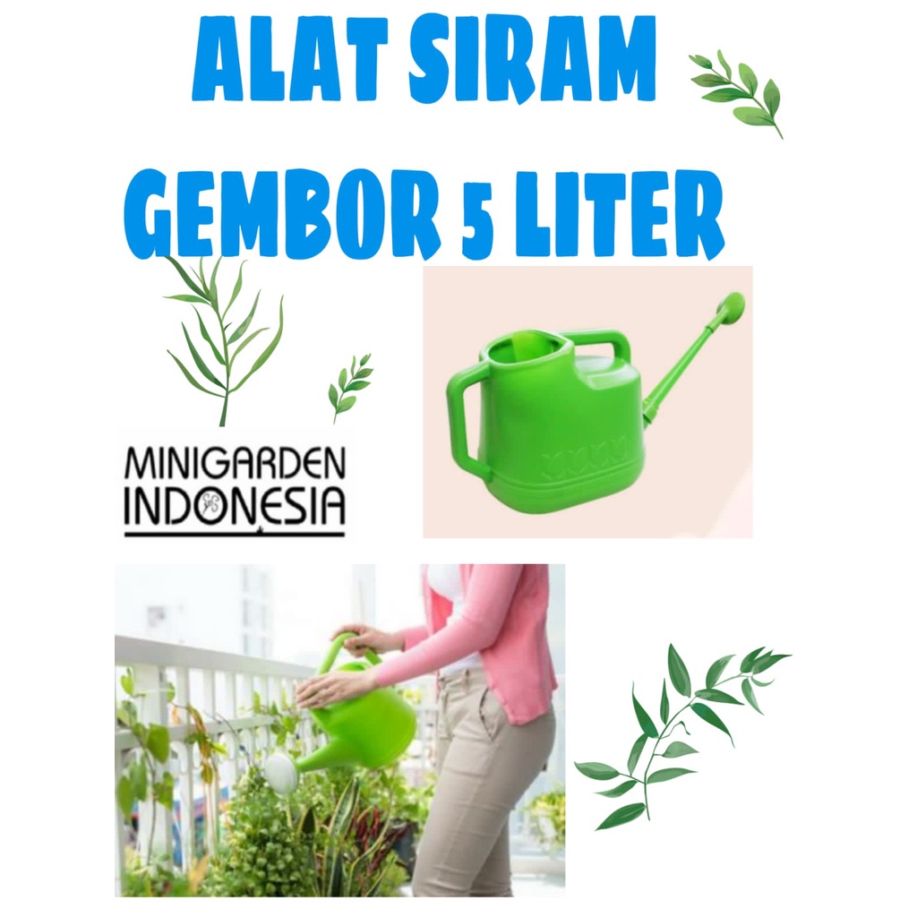 Jual GEMBOR 5 LITER ALAT SIRAM TAMAN KEBUN MANUAL POT SIRAM BOKOR ...