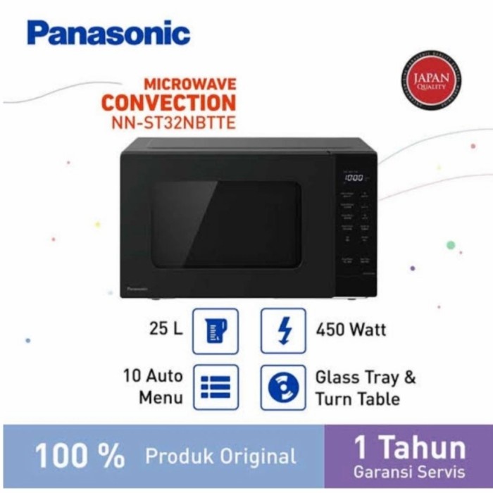 Jual Panasonic Microwave Oven Low Watt NN-ST32HMTTE 25 Liter ST32HM ...