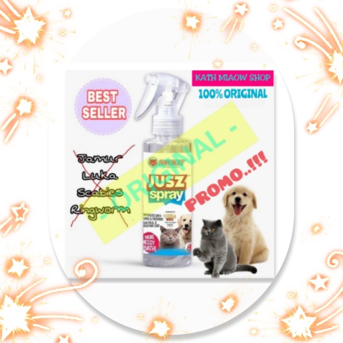 Jual Gst - Jusz Spray Supercat 150Ml | Shopee Indonesia