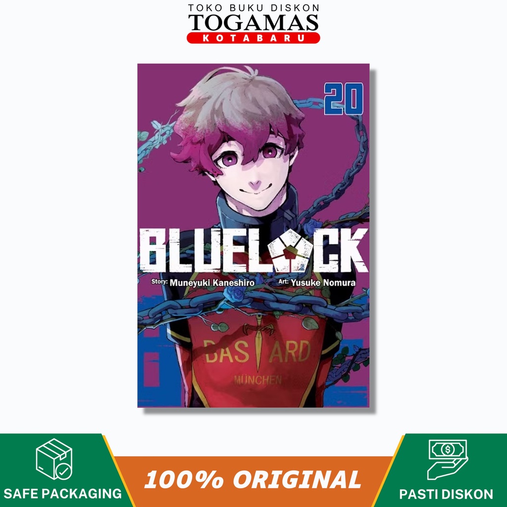 Jual BLUE LOCK 20 - MUNEYUKI KANESHIRO | Shopee Indonesia