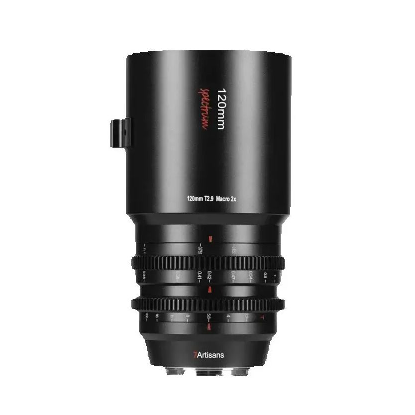 Jual 7artisans 120mm T2.9 Macro 2X Spectrum Series Prime Cinema Lens for Canon RF R6 RED Sony E ...