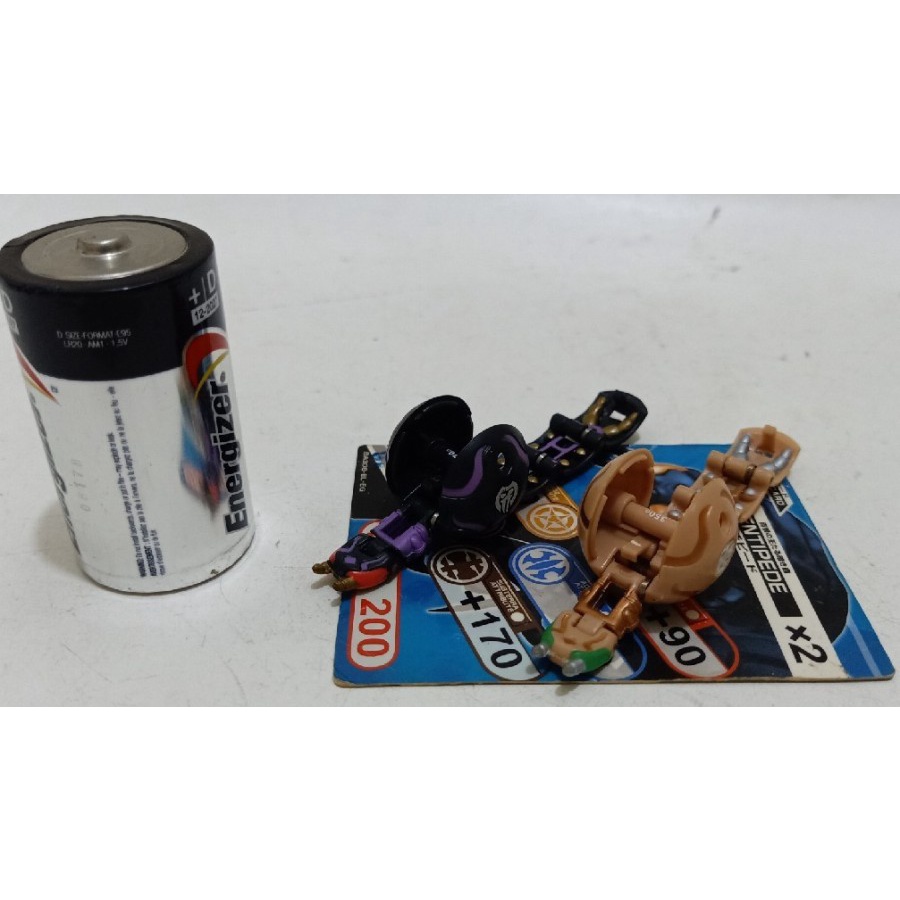 Jual sega toys bakugan centipoid centipede darkus subterra | Shopee ...