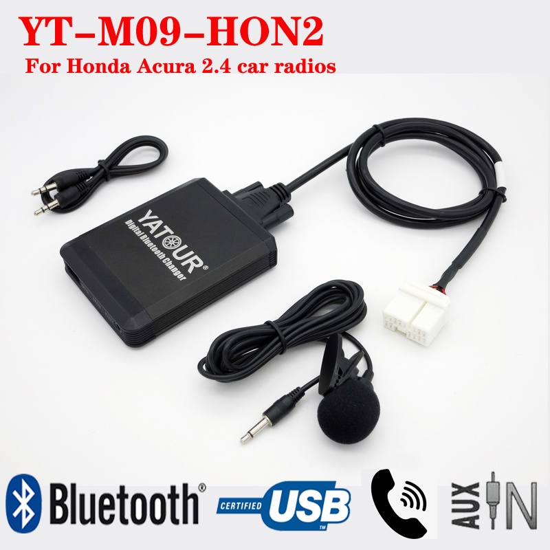 Jual Yatour Bluetooth USB MP3 with phone call free adapter for Acura Honda Accord Odyssey CRV ...