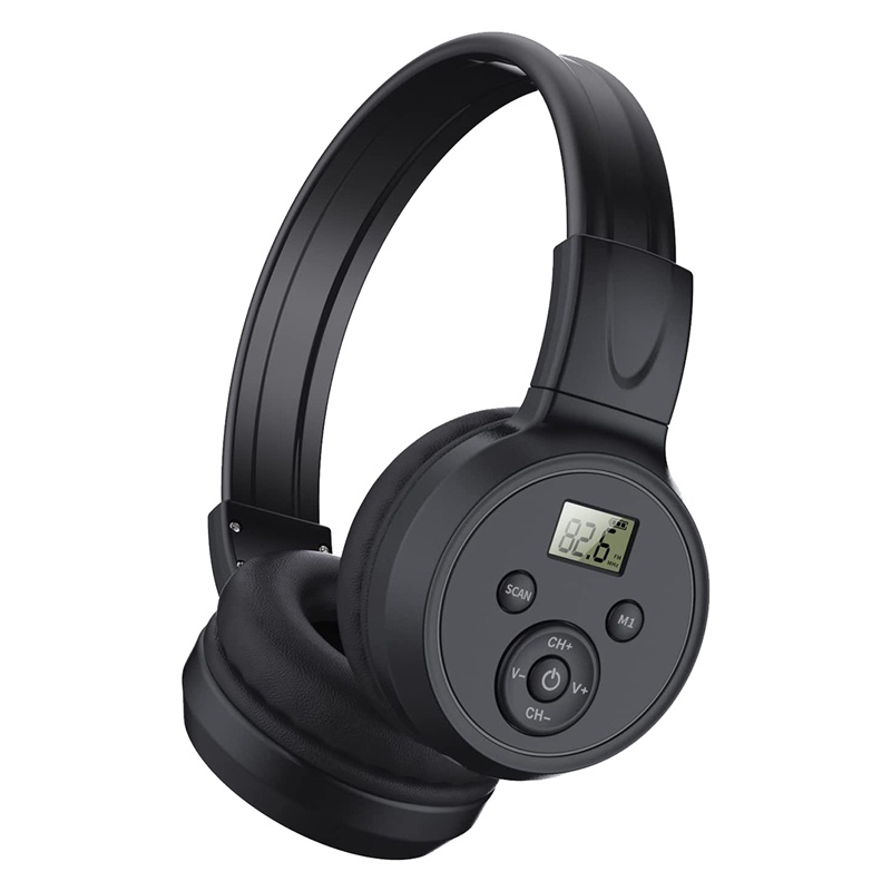 Jual Portable Wireless FM Radio Headphones ,Rechargeable FM Radio ...